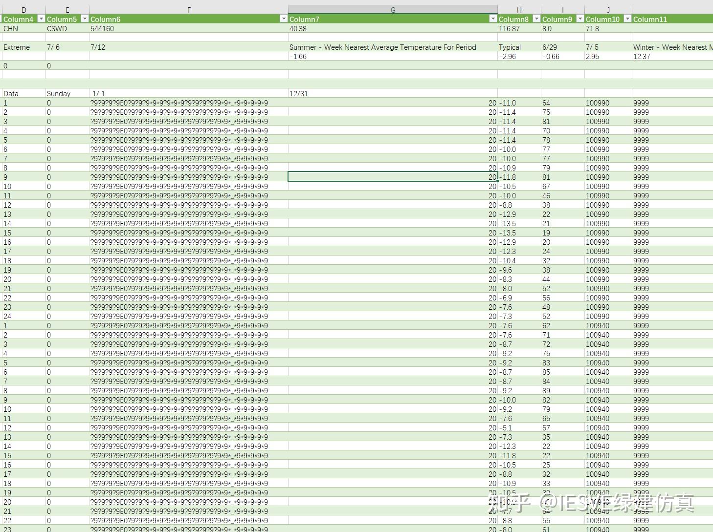 修改EPW气象参数包的三种方式 - 知乎