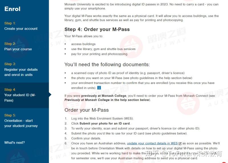 Monash蒙纳士莫纳什新生如何注册？如何选课？一文解答新生的疑惑！ - 知乎