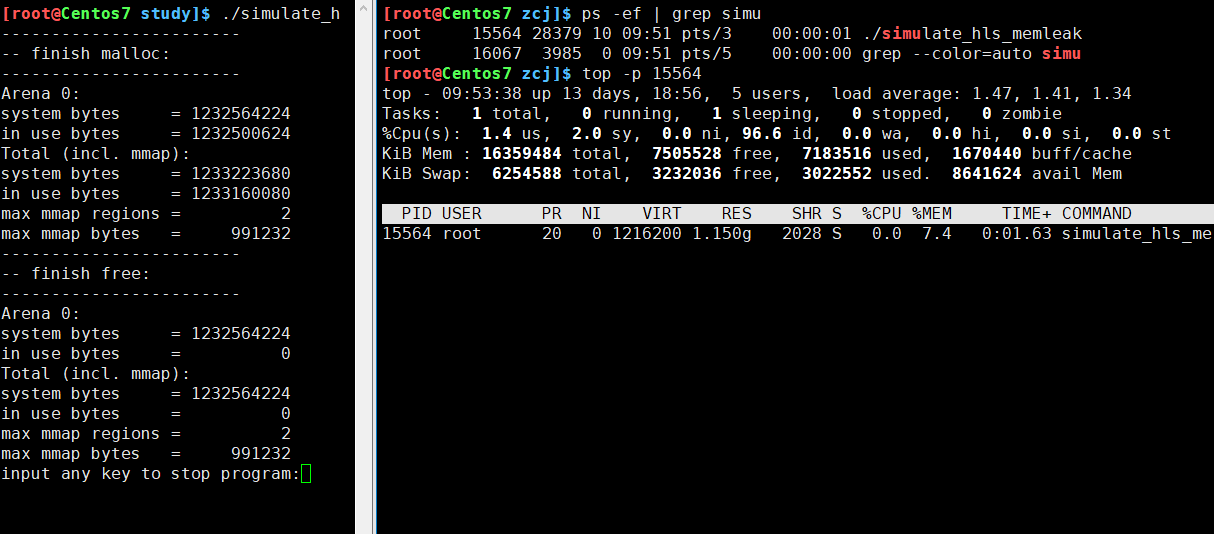 示例：ptmalloc不归还内存给操作系统 - 知乎