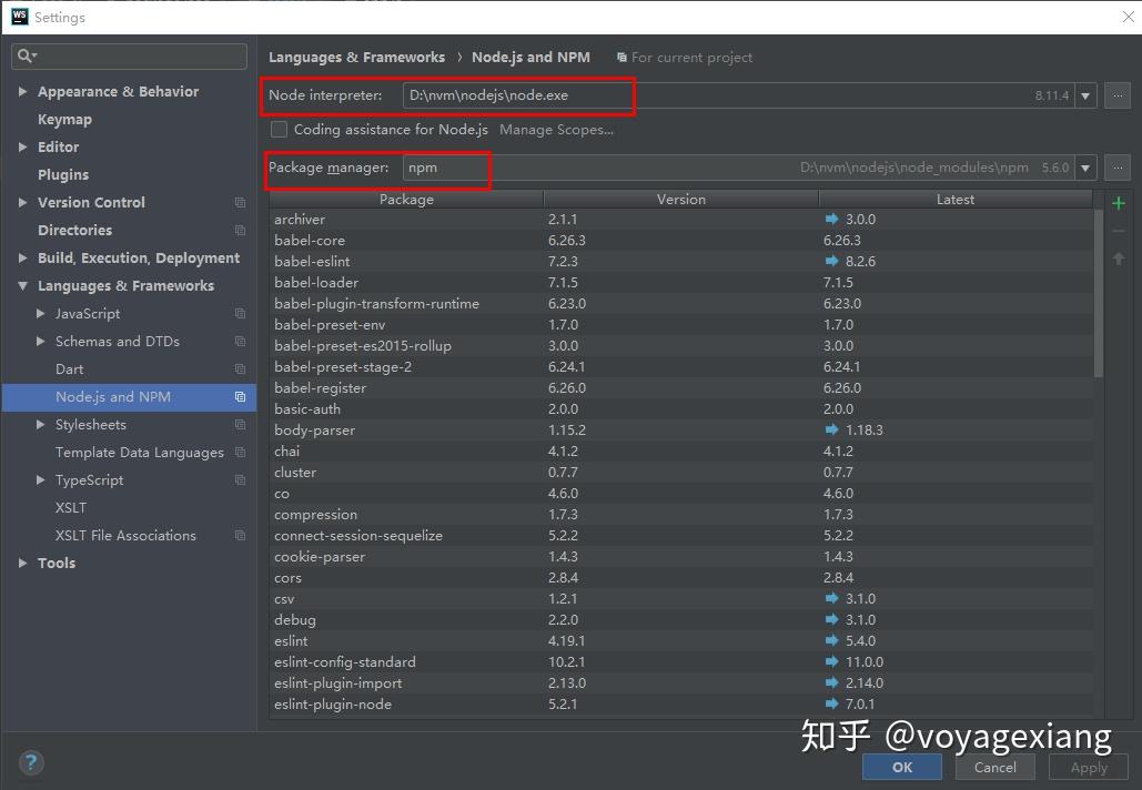 安装nvm管理node版本+webstorm配置 - 知乎