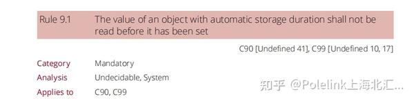 带你走近MISRA C:2012 - 知乎