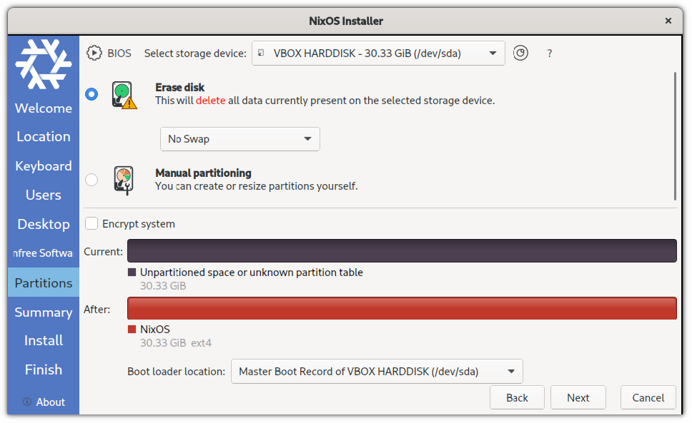 NixOS 系列 #2：如何在虚拟机上安装 NixOS？ | Linux 中国 - 知乎