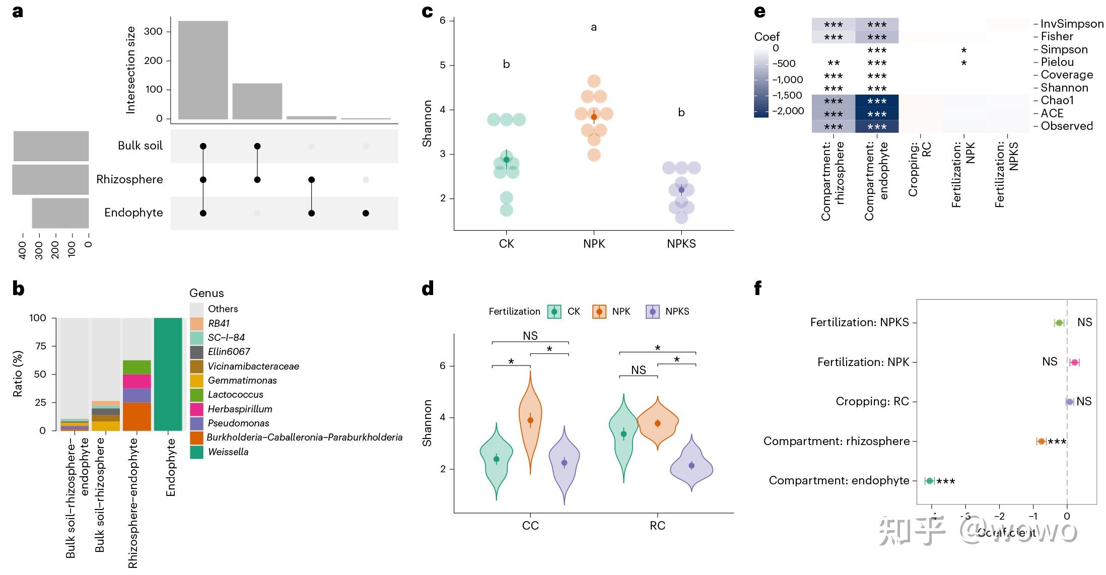 文献翻译: A workflow for statistical analysis and visualization of microbiome omics data (R microeco ...