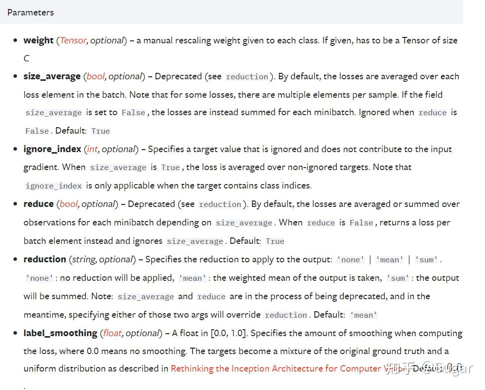 pytorch中的nn.CrossEntropyLoss()损失 - 知乎