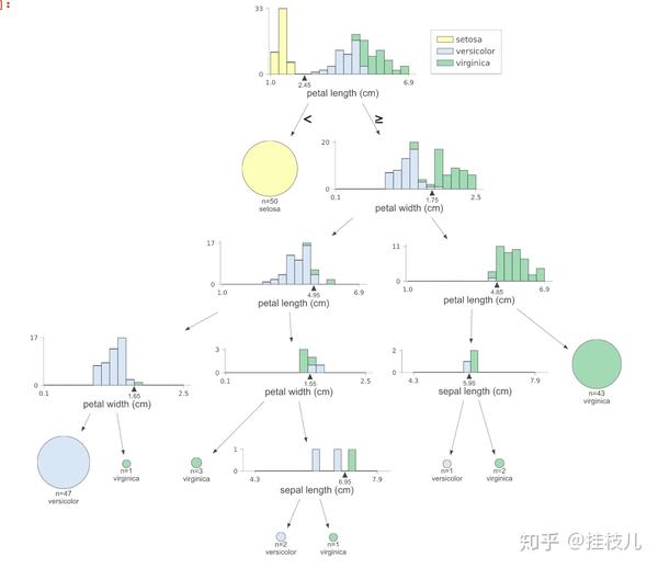 非常fancy的可视化决策树dtree_viz - 知乎