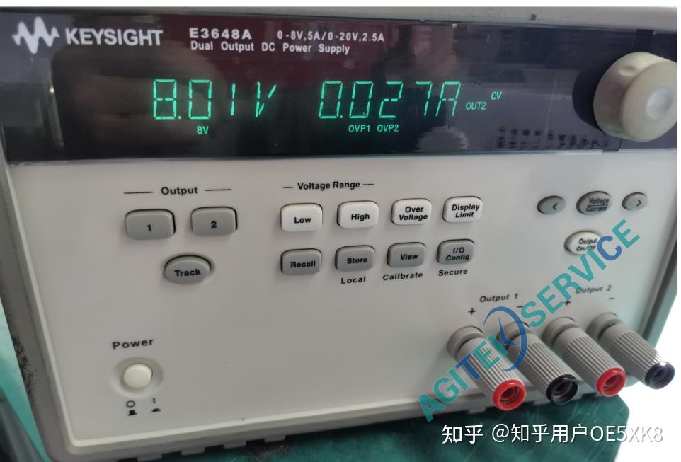 Keysight是德E3648A直流稳压电源通道二异常维修过程分享 - 知乎