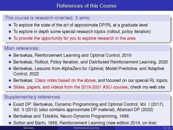MIT科学家Dimitri P. Bertsekas最新《强化学习与最优控制》2022ASU课程，(附书稿PDF&讲义) - 知乎