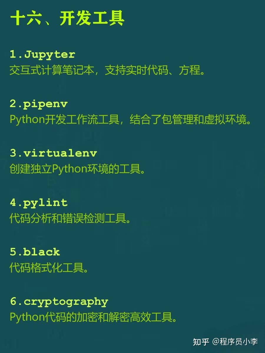 Python学习者必看！100个最常用Python库合集来了，覆盖多领域实用工具 - 知乎