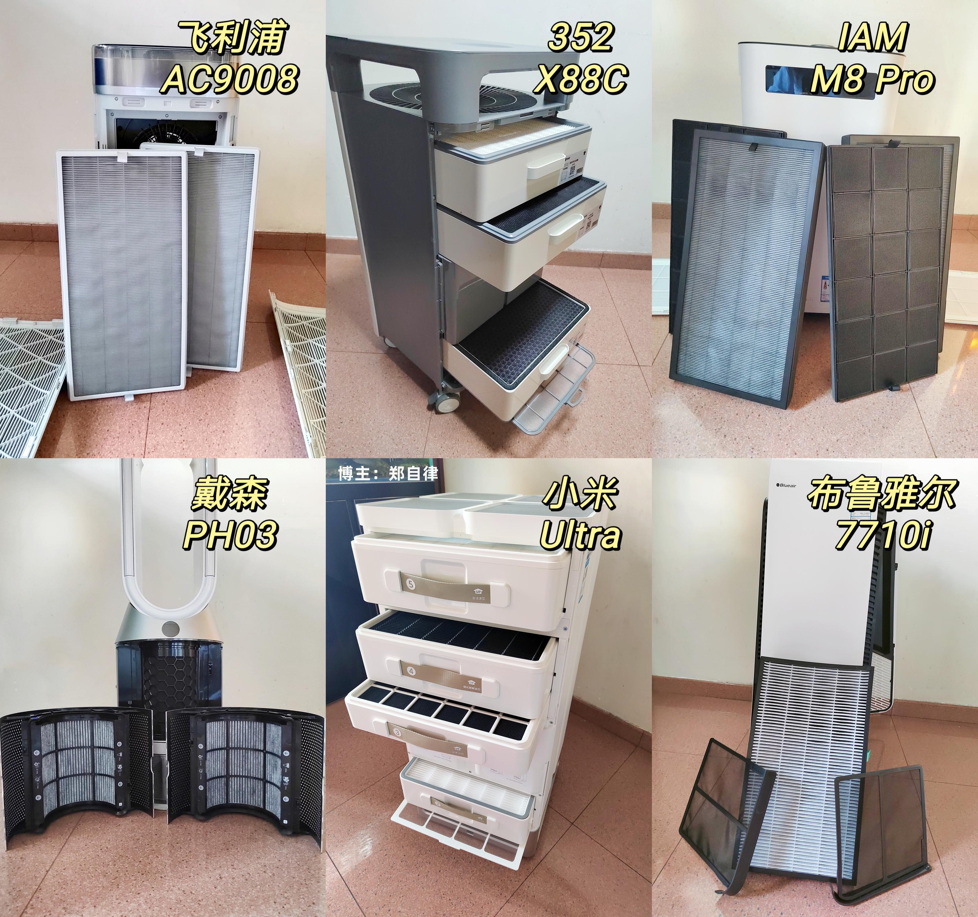 2024年空气净化器真机选购实测|| 哪款空气净化器值得入手？空气净化器该怎么选？附：352、IAM、布鲁雅尔、小米等六款5K价位高性价比热门空气净化器真机横测对比 - 知乎