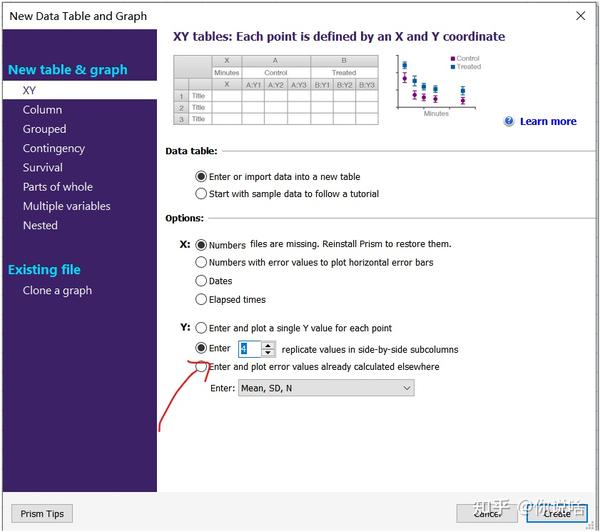 Graphpad如何画带误差棒的多条折线图 - 知乎