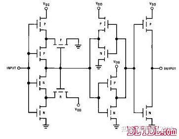 CD40106中文资料|引脚图及功能|应用电路图 - 知乎