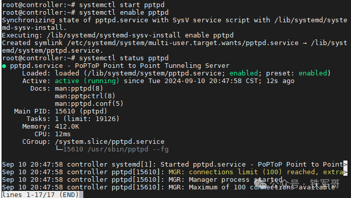 Ubuntu配置PPTP服务端和客户端 - 知乎