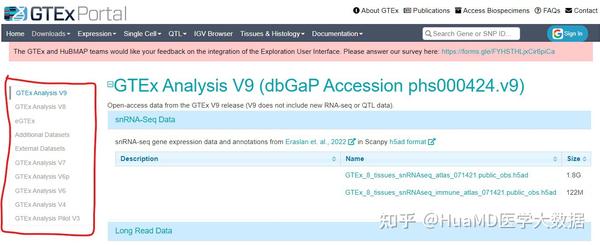 GTEx数据库简介（3）：数据的获取 - 知乎