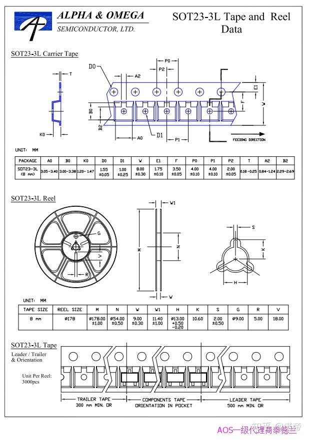 AO3401中文应用PDF资料MOS管场效应管AO3401实际应用参数、数据手册？ - 知乎