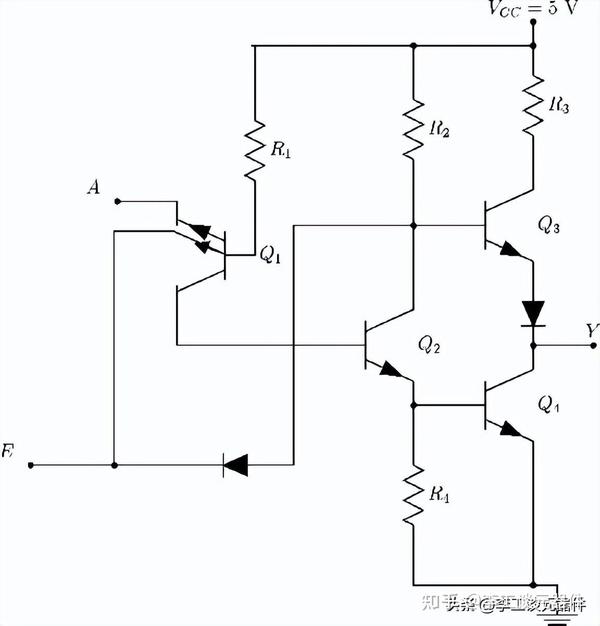 9种TTL电路使用方法，工作原理 +电路图，通俗易懂，几分钟就搞定 - 知乎
