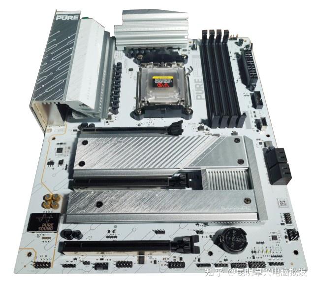 云南电脑组装 蓝宝石B850A纯白主板 - 知乎