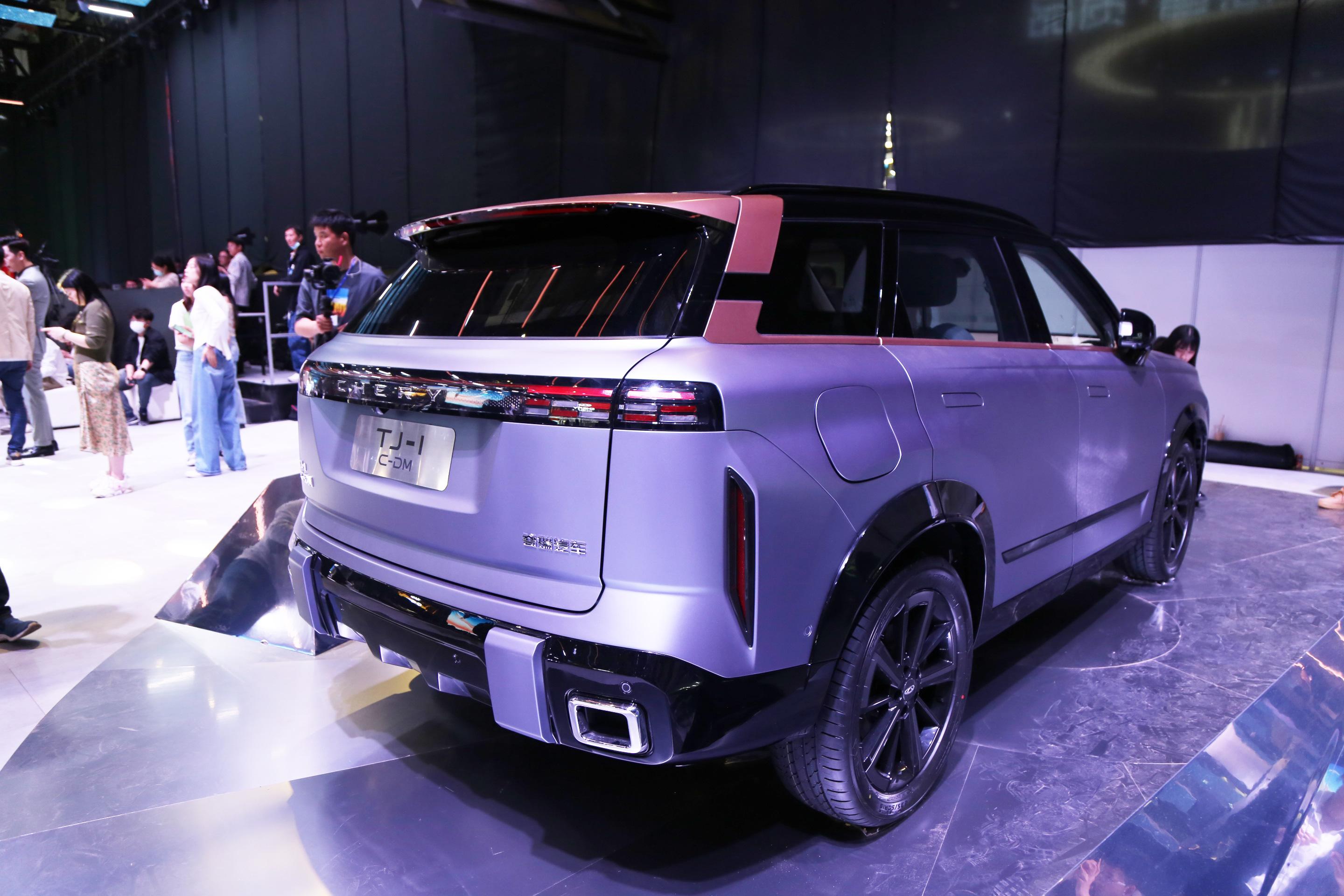 2023上海车展探馆：奇瑞全新紧凑型SUV TJ-1 - 知乎