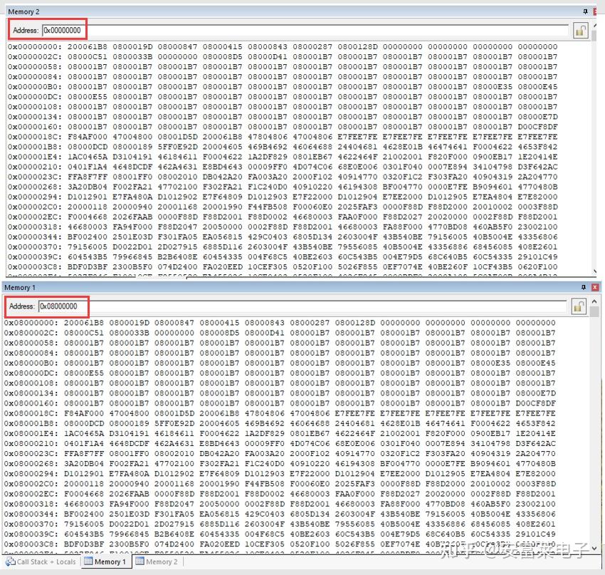 【不是问题的问题】为什么STM32的Flash地址要设置到0x08000000 - 知乎