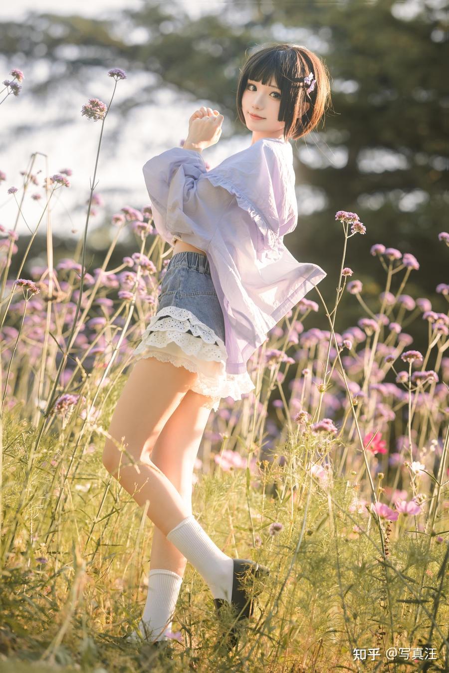 花柒Hana写真合集cos图片:马鞭草 免费在线观看 - 知乎
