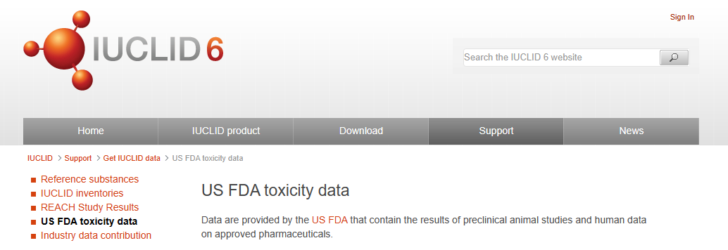 ECHA在IUCLID数据库中新增药物数据 - 知乎