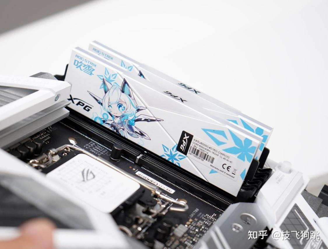 Z690吹雪主板颜值搭档：XPG龙耀DDR5吹雪联名内存评测 - 知乎