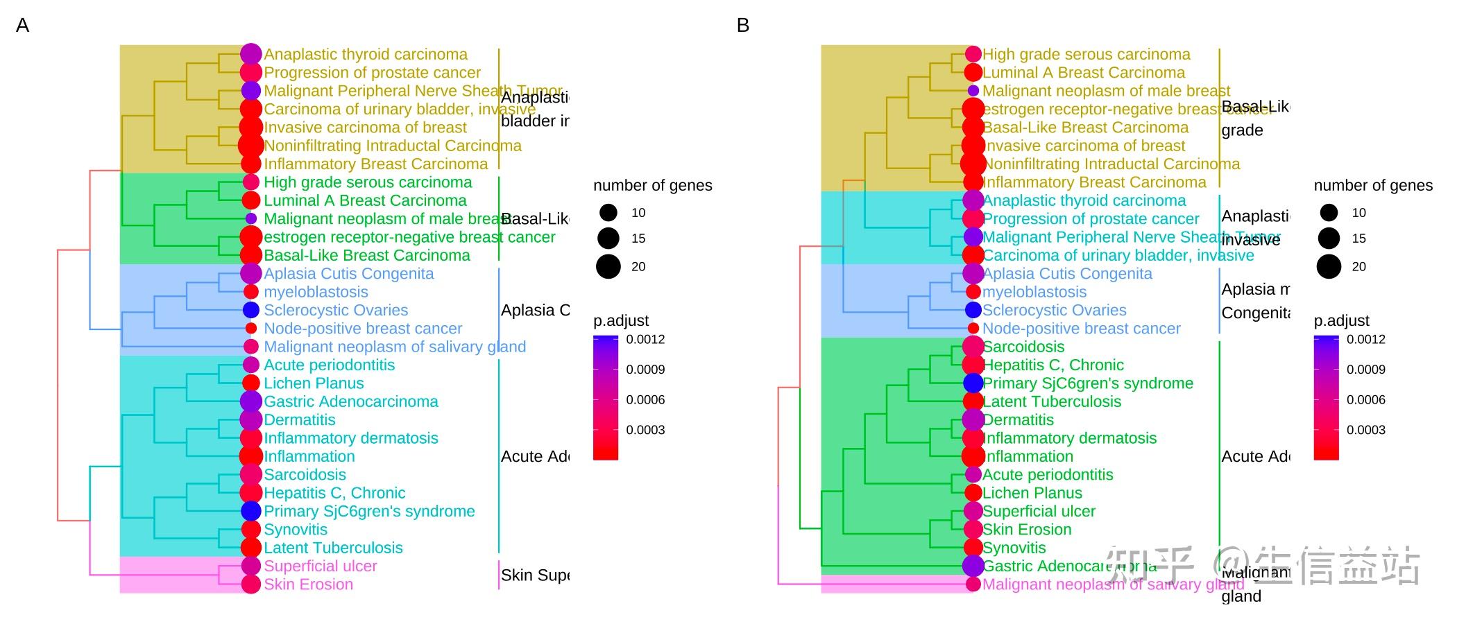 5分钟掌握疾病富集及其10种可视化方法 - 知乎
