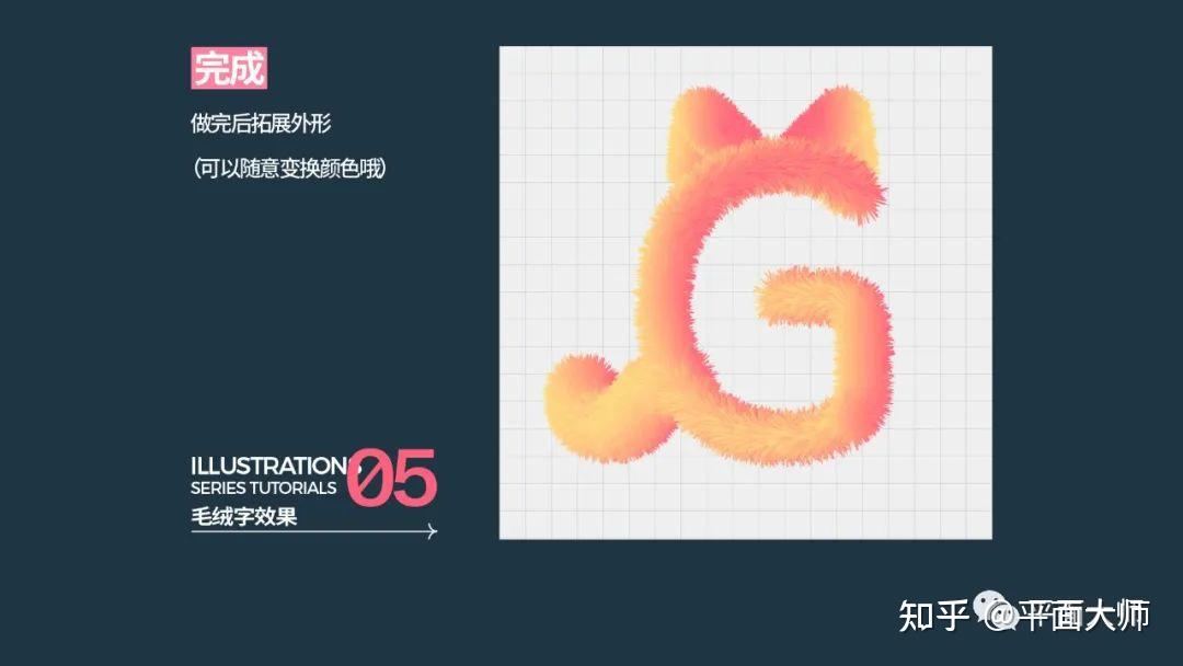 AI教程：Al毛绒字效果 - 知乎