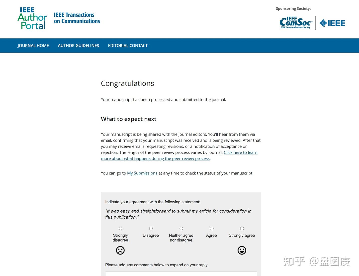 2024新版 IEEE Transactions on Communications （IEEE TCOM）投稿流程-IEEE Author ...