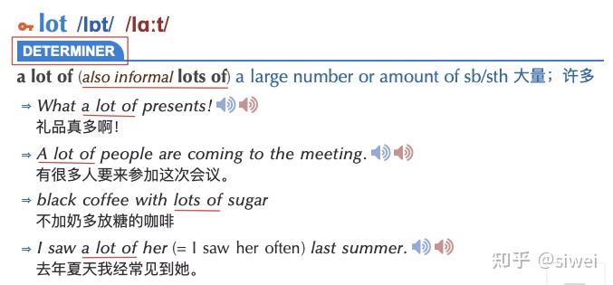 彻底搞懂a lot、lots、a lot of和lots of - 知乎