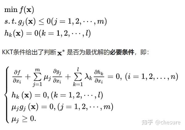 KKT条件及推导 - 知乎