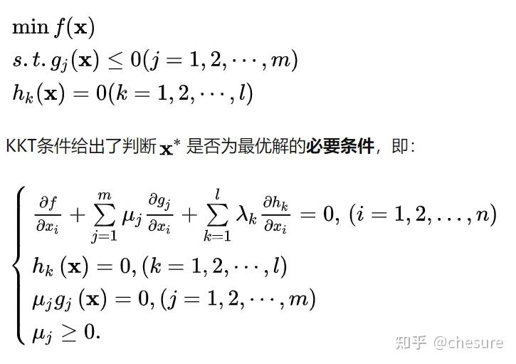 KKT条件及推导 - 知乎