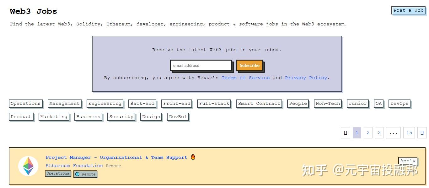Web3工作哪里找？Web3求职平台盘点 - 知乎
