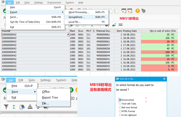 我的SAP运维日常_0053_MM_MB5B的报表如何显示为ALV格式 - 知乎