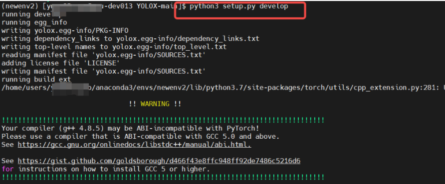 YOLOX安装报错--python3 setup.py develop无法正常运行 - 知乎