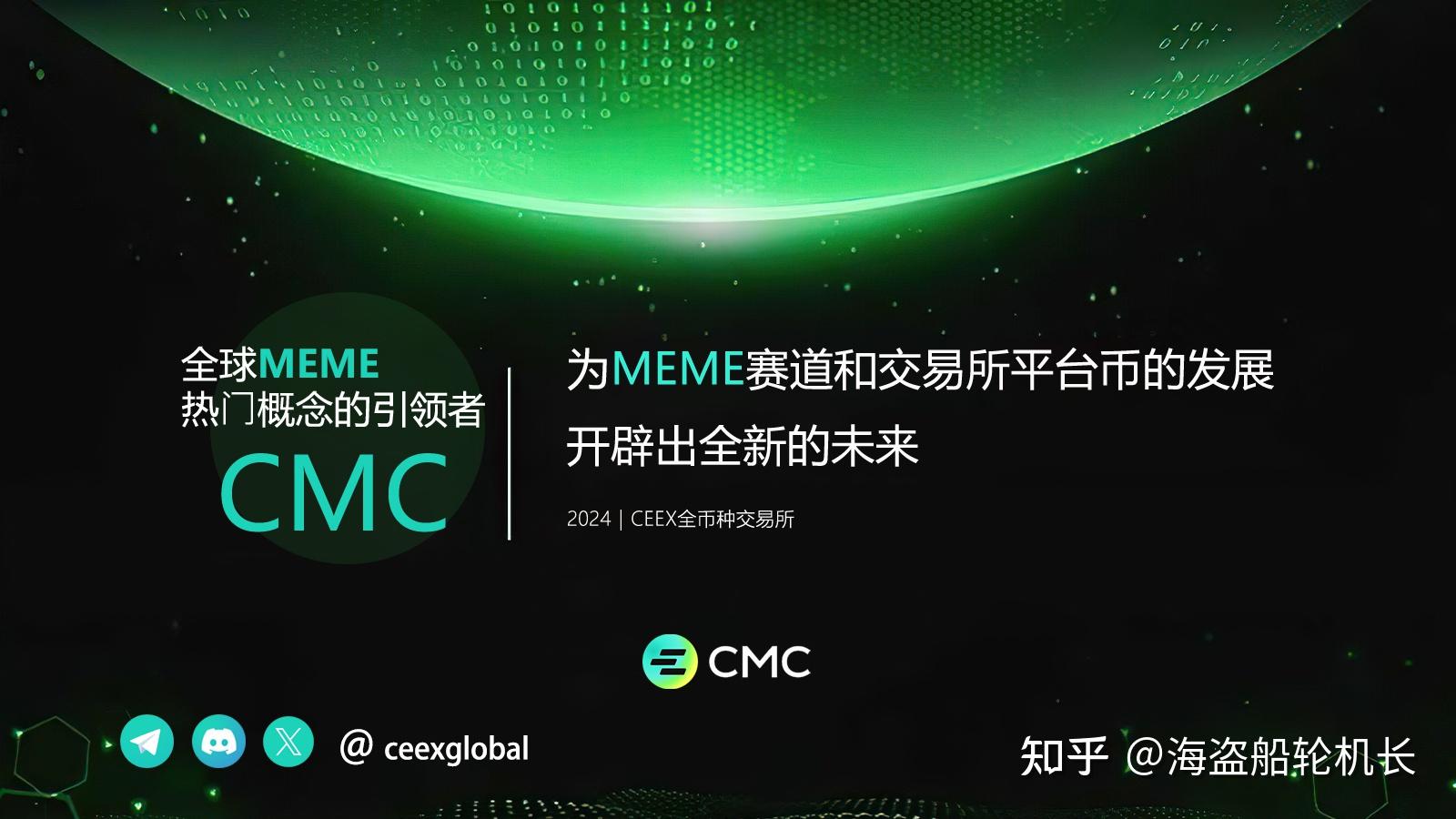 探索CEEX新币种CMC：连接社区 共创未来 - 知乎