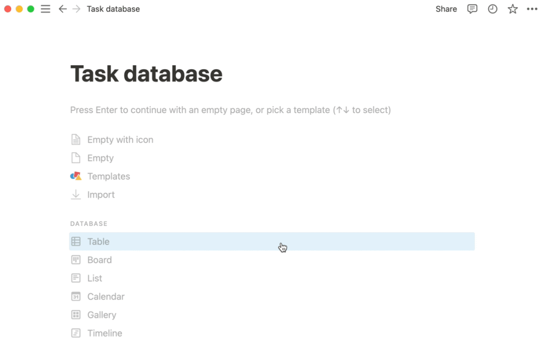 Notion使用教程3：创建数据库 - 知乎