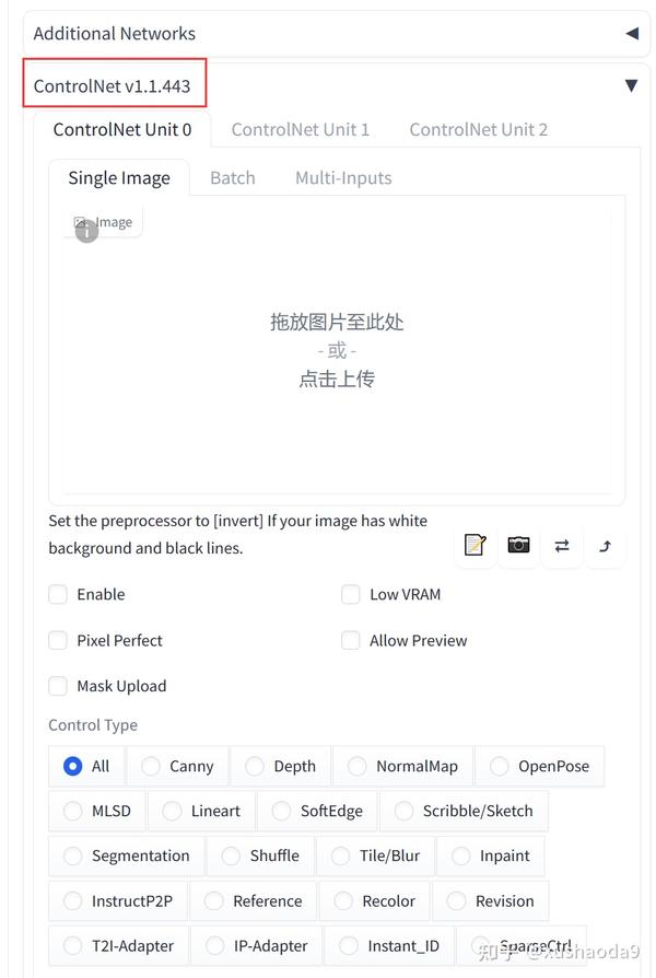九、Stable Diffusion - ControlNet 控制模型安装与使用 - 知乎