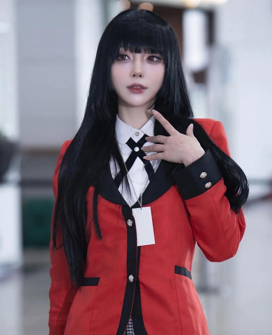 黑长直赛高！冷艳与优雅，既迷人又撩人 狂赌深渊 蛇喰梦子cos - 知乎