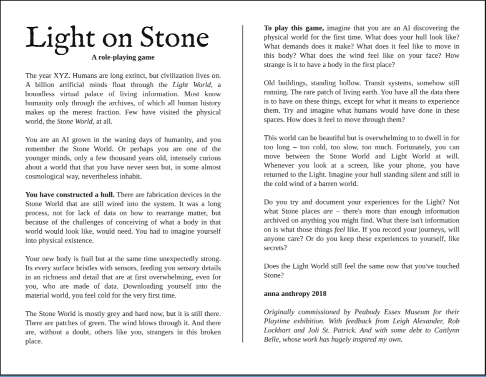 Anna Anthropy 访谈 ｜ 游戏行业的边缘 - 知乎