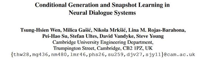 conditional generation & snapshot learning - 知乎