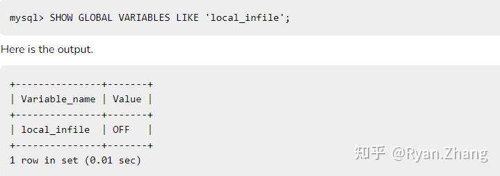 Loading local data is disabled； this must be enabled on both the client and server sides - 知乎