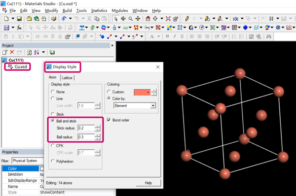 使用Material Studio搭建Cu(111)表面模型 - 知乎