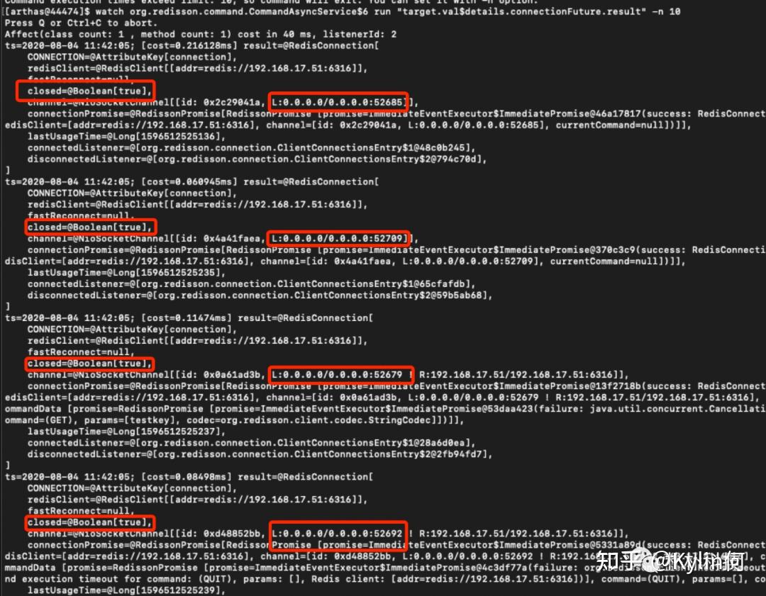 Arthas实践: 定位修复Redisson连接池问题 - 知乎
