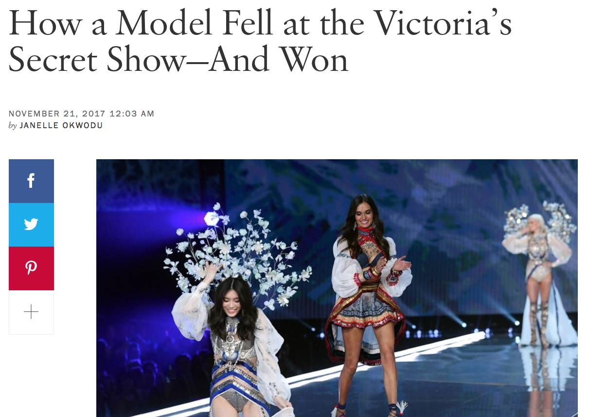 “奚梦瑶摔倒了”的英文怎么说？ - 知乎