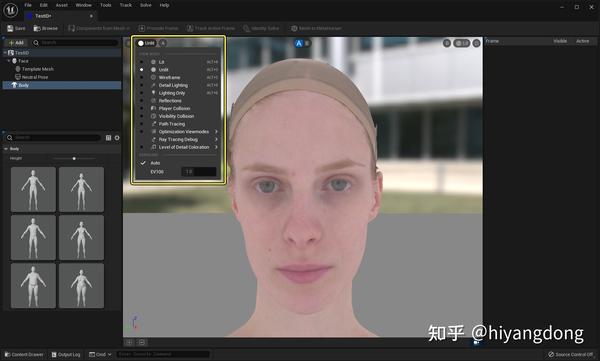 数字人 | UE5 Mesh to MetaHuman功能 - 知乎