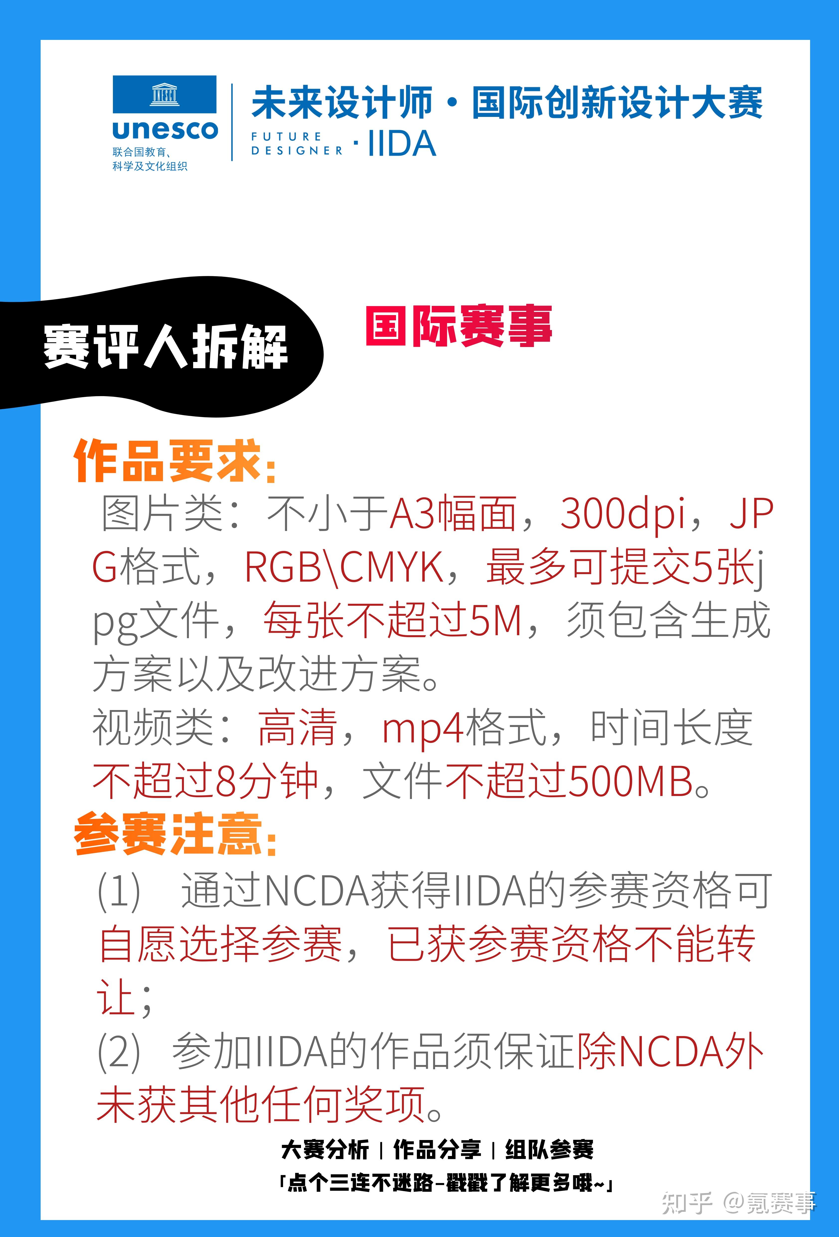 @氪赛事｜NCDA获奖作品还能参加这个国际赛 - 知乎
