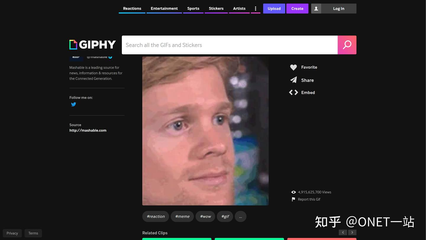 【142】GIPHY-gif动图分享搜索社区 - 知乎