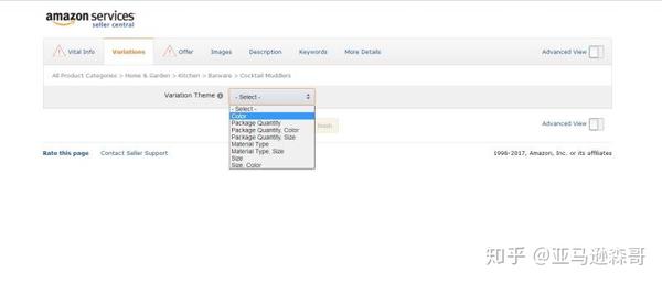 Amazon如何上传变体 - 知乎