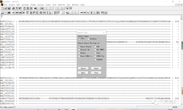 生信小白如何做出美美的多序列比对图 - 知乎