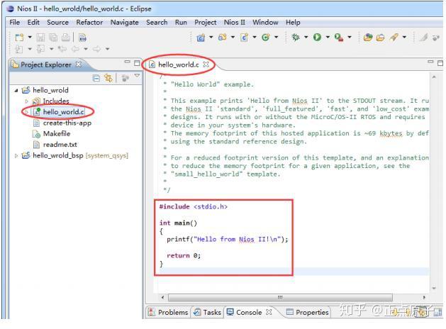 【正点原子FPGA连载】第二章Hello,world-摘自【正点原子】开拓者 Nios II开发指南 - 知乎